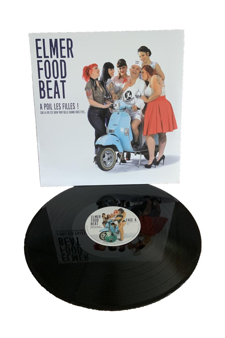Vinyle "A Poil Les Filles !" Elmer Food Beat - MERCHENLIGNE.FR